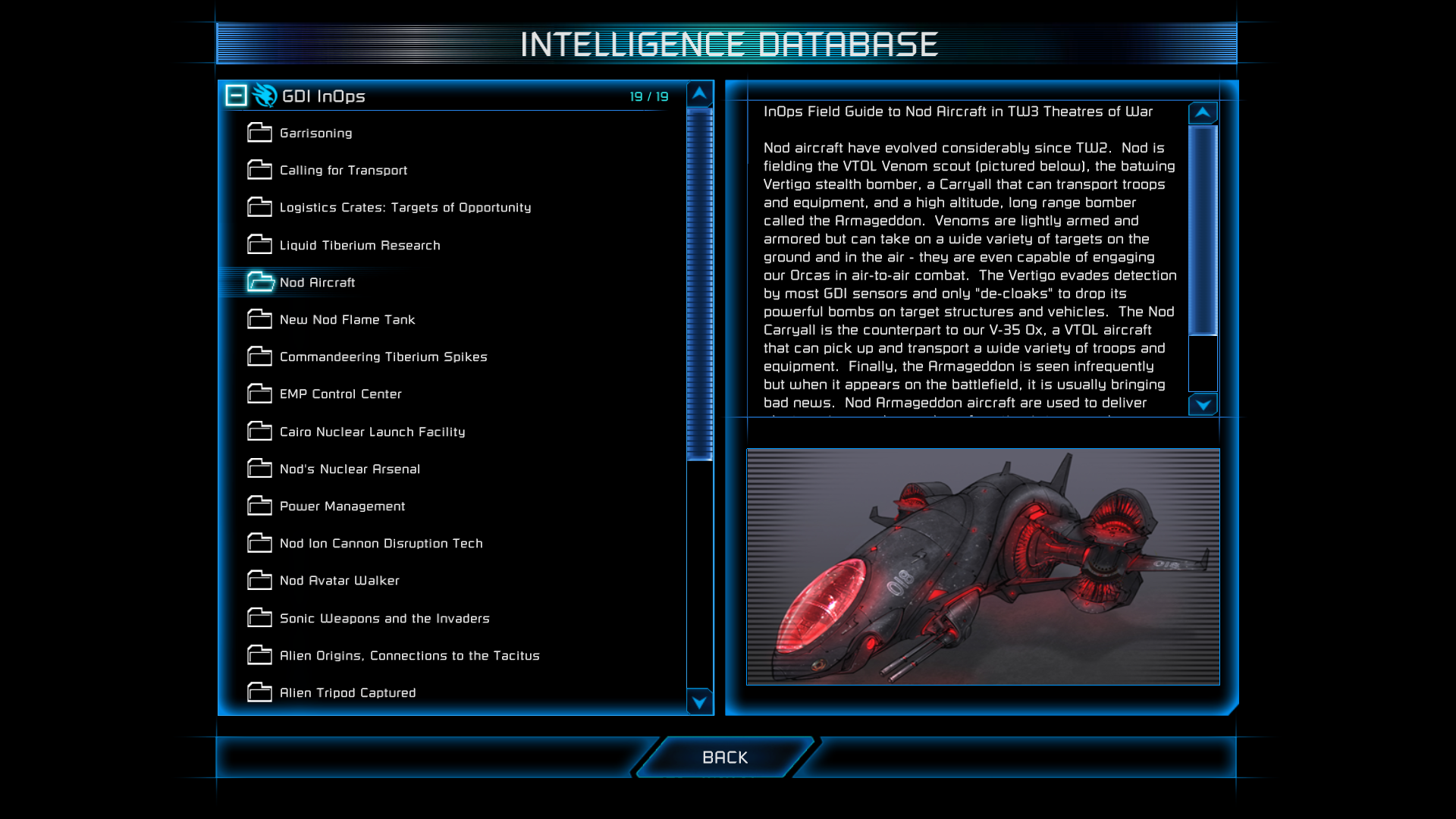 《命令与征服3：泰伯利亚战争》GDI情报数据库GDI作战资讯—Nod飞行器（5/19) - 哔哩哔哩