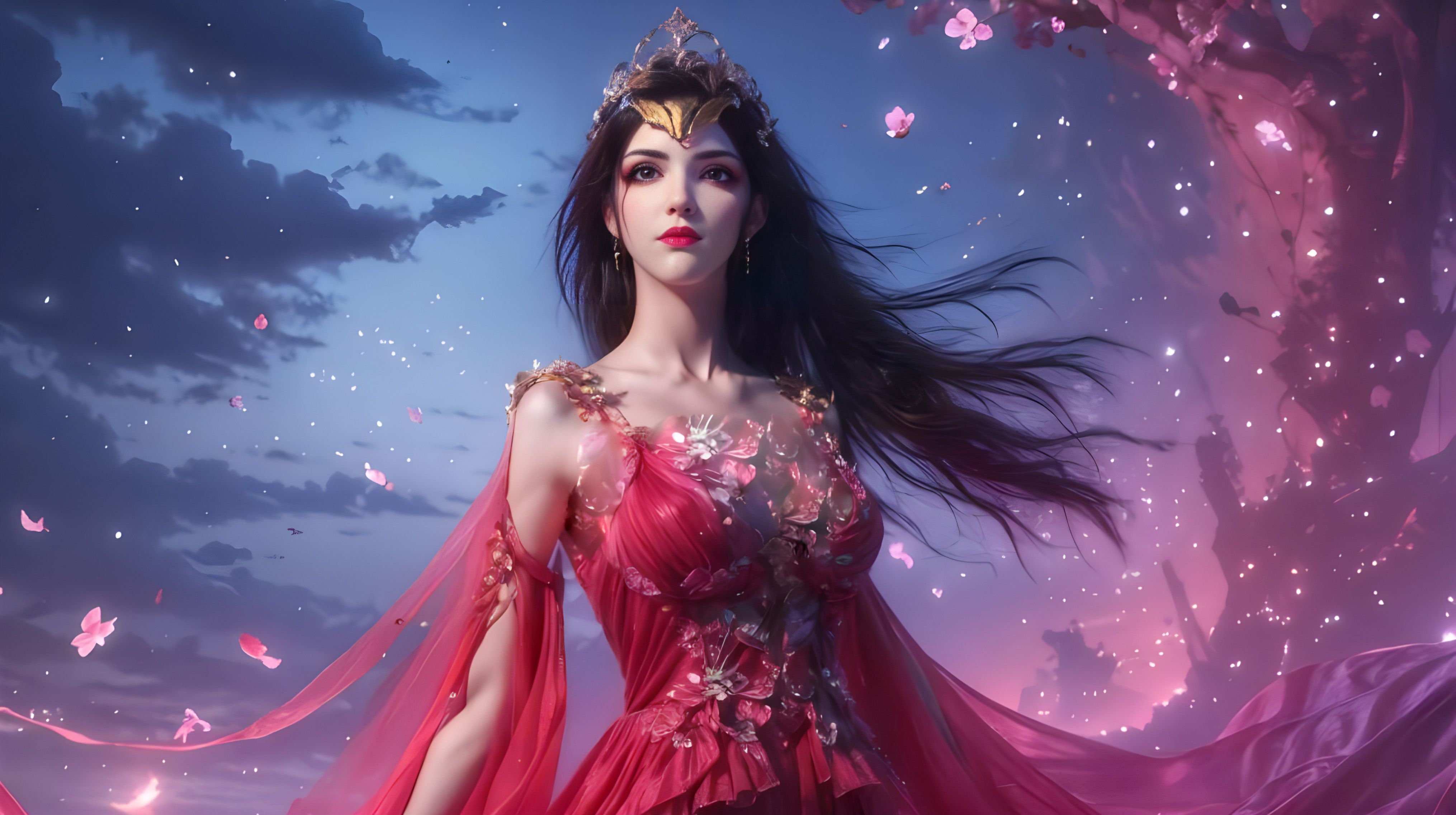 国漫女神ai超高清绘画:这样的美杜莎女王手机壁纸,你喜欢吗? 哔哩哔哩