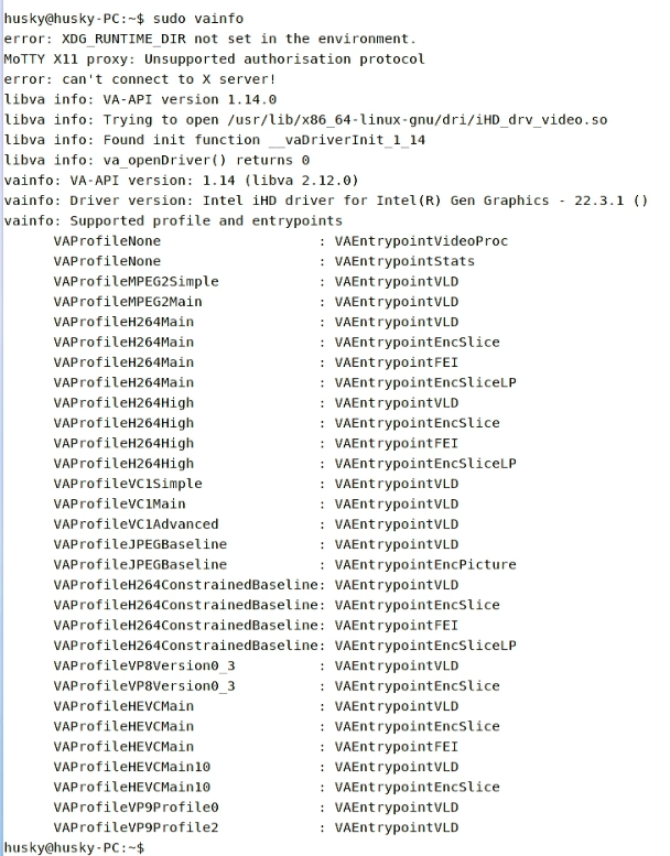 Linux下ffmpeg命令行调用intel核显进行视频编码 - 哔哩哔哩