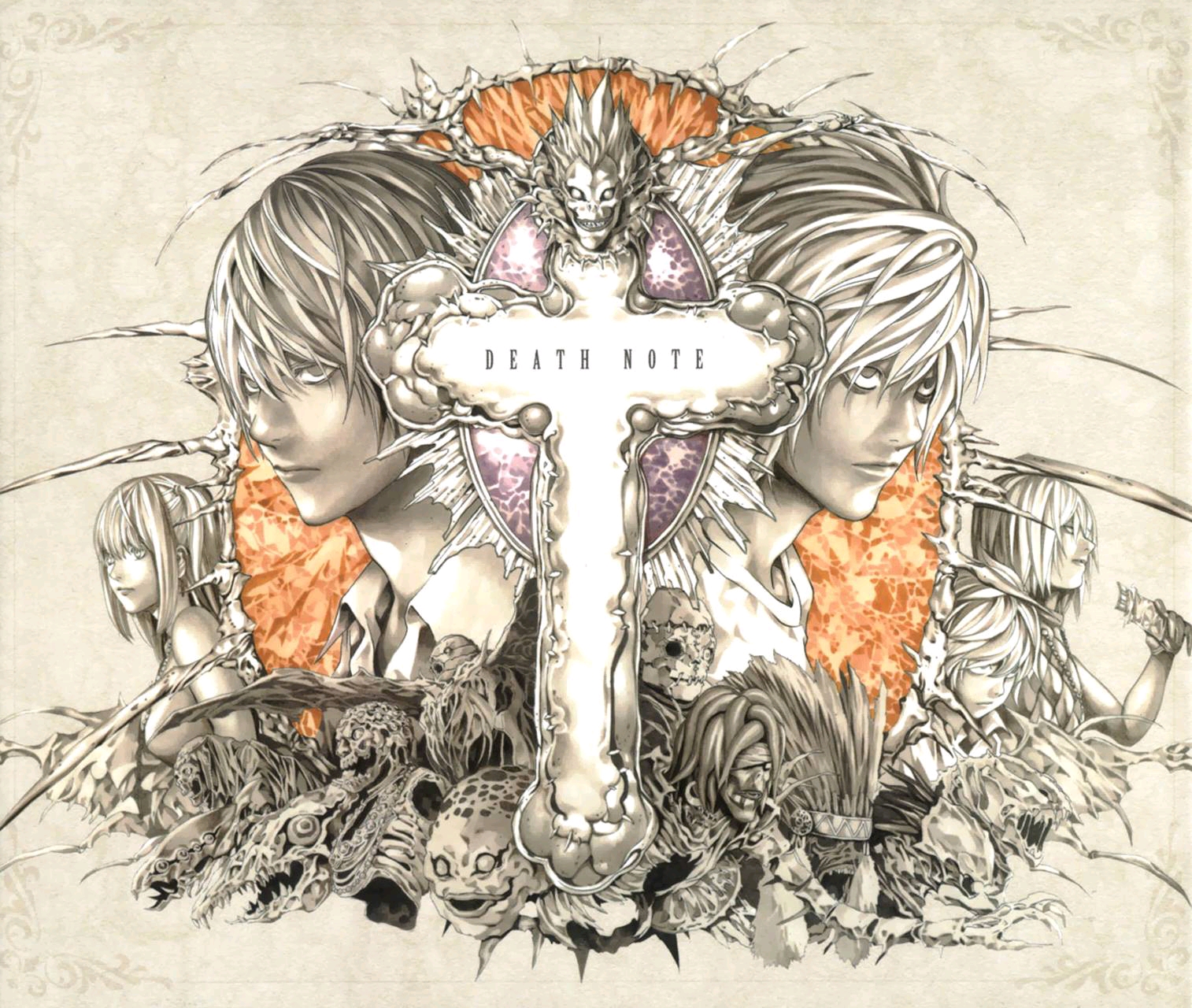 死亡笔记 漫画封面（已完结） - 哔哩哔哩