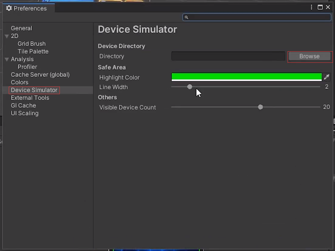 Unity学习笔记 Vol.66 Unity 设备模拟器（Device Simulator） - 哔哩哔哩