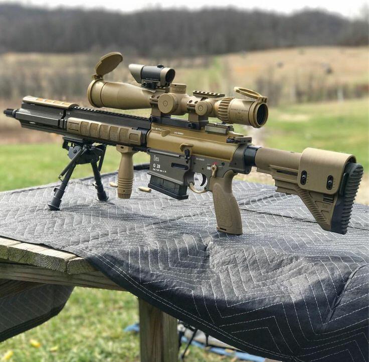 枪械图鉴HK G28狙击步枪 - 哔哩哔哩