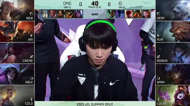 IG被OMG耻辱干碎，XUN晋升“小代”，西卡：3位暗黑天王出现了 - 哔哩哔哩