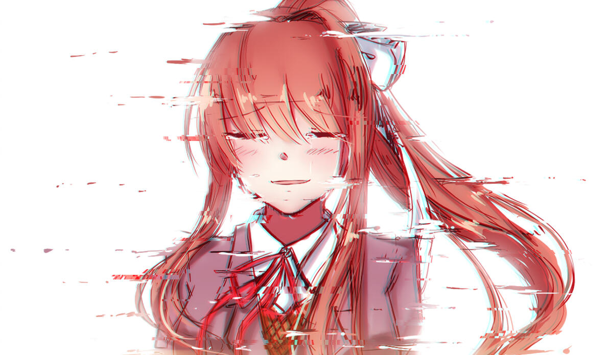 [Monika] DDLC壁纸图片特辑（Just Monika） - 哔哩哔哩