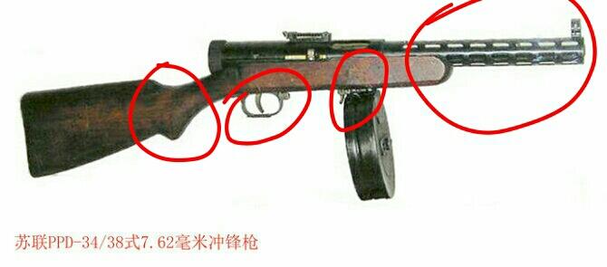 冷门武器科普7-苏联PPD34/38/40“波波德”冲锋枪 - 哔哩哔哩
