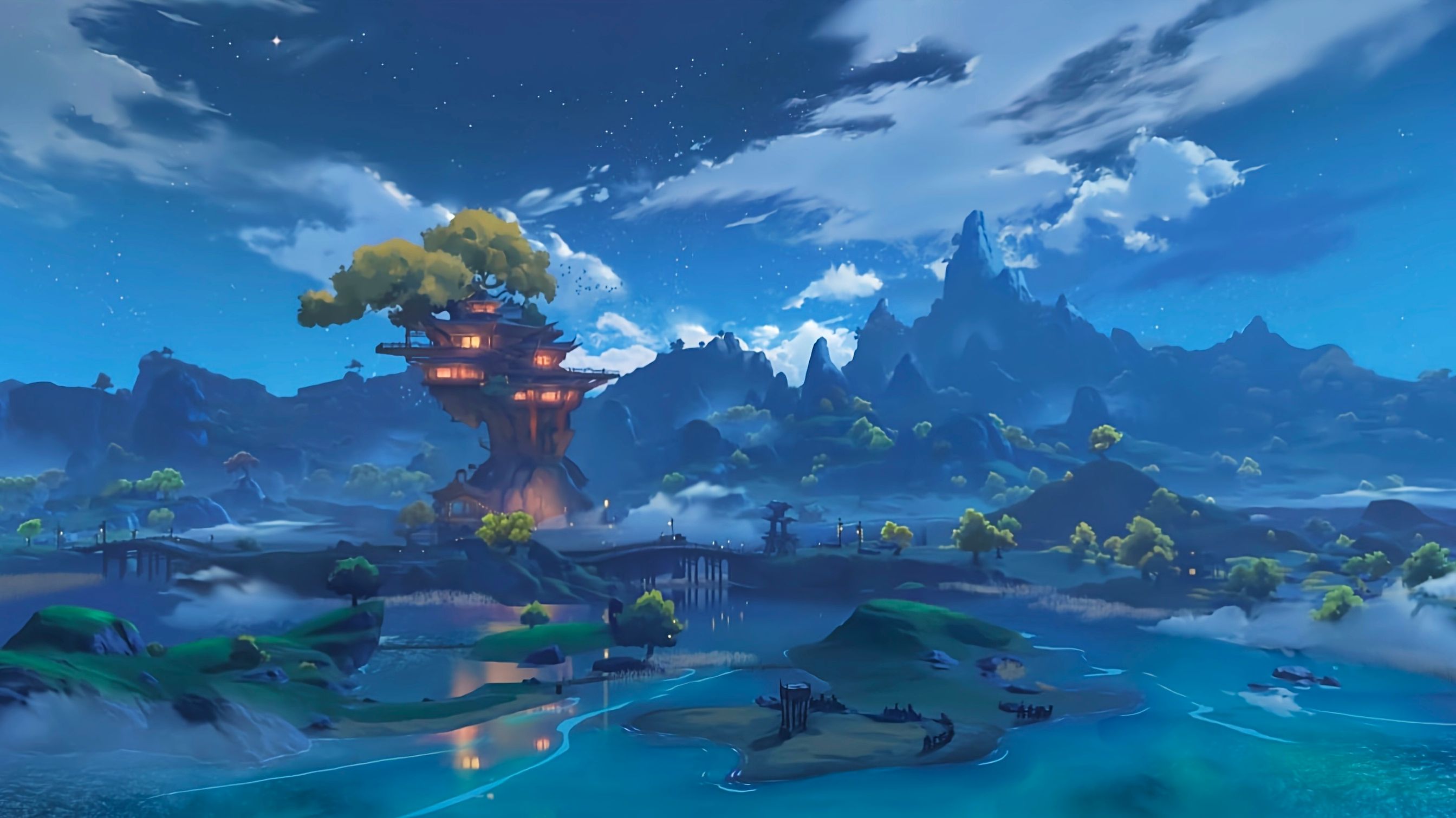原神官方壁纸、概念壁纸超高清原图 - 哔哩哔哩