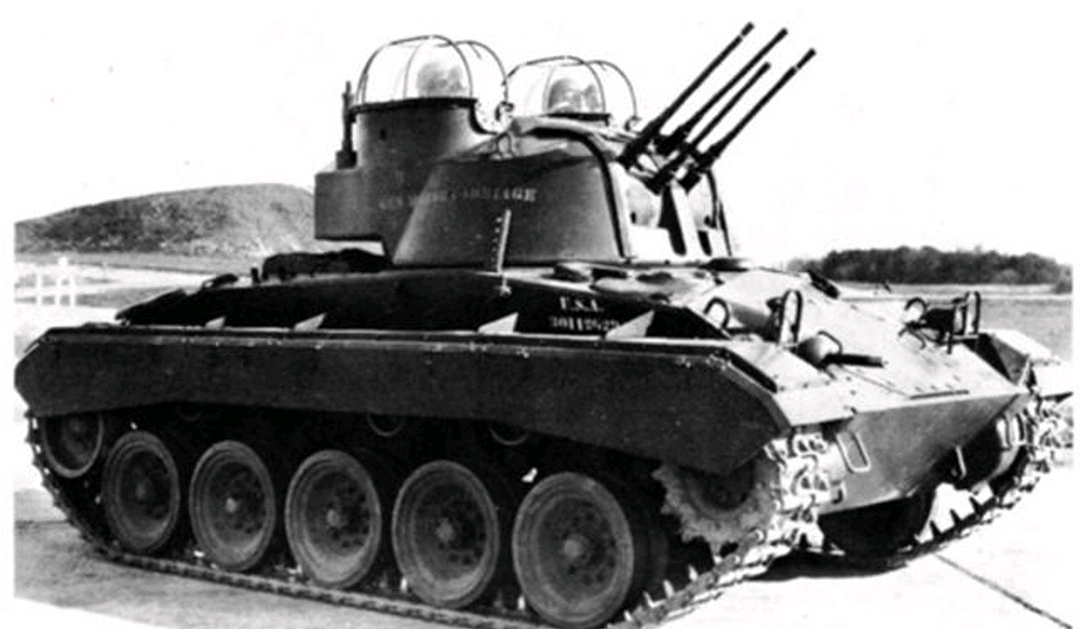 火速与我对头——美国T77E1自行防空坦克 - 哔哩哔哩