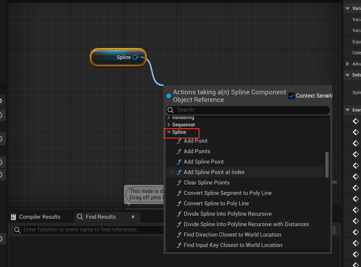 UE中的Spline - 哔哩哔哩