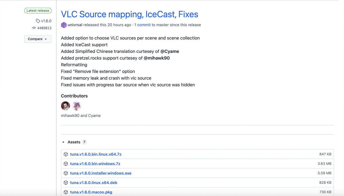 【OBS插件推荐】Tuna ｜开源免费的音乐播放器监控插件 - 哔哩哔哩