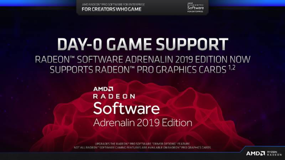 AMD 发布Radeon Pro Software for Enterprise 19.Q2驱动程序 - 哔哩哔哩