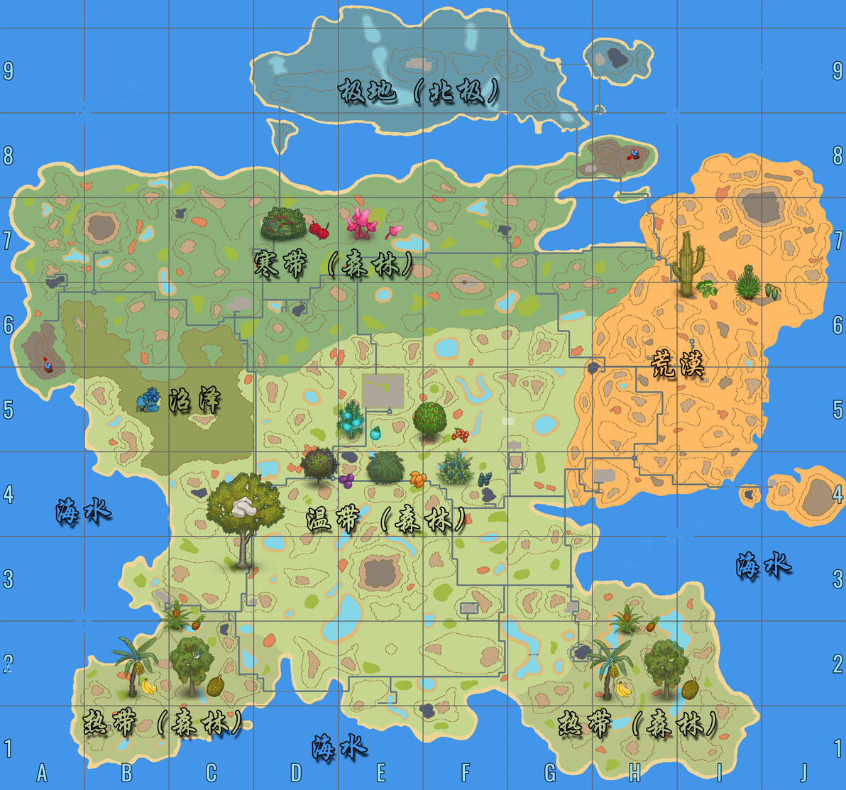 《末日觉醒/CryoFall》全地图攻略Map Tips - 哔哩哔哩