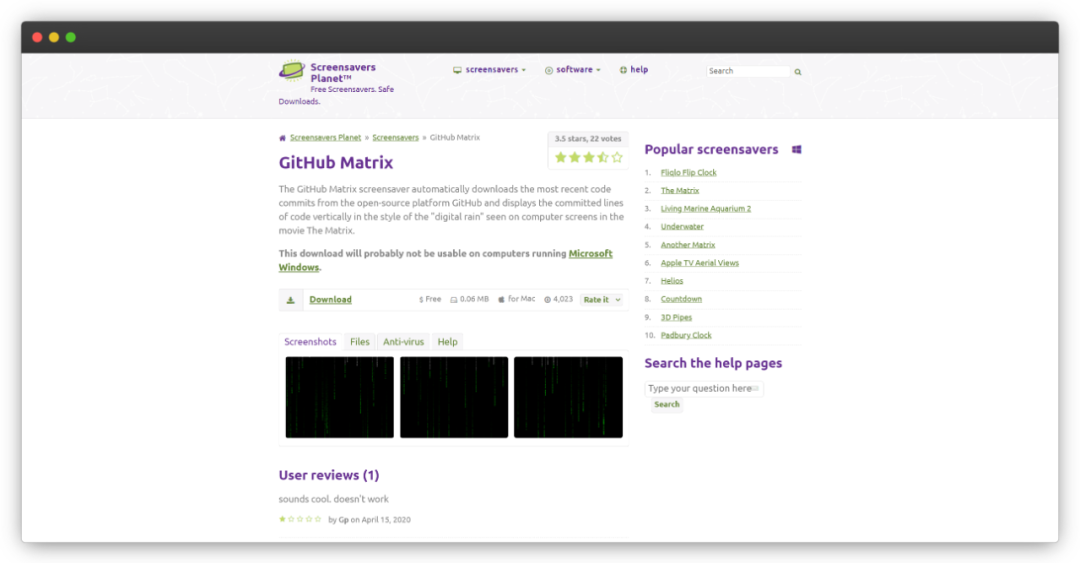 12个好玩的电脑屏保，让你成为别人眼中最靓的仔。 - 哔哩哔哩