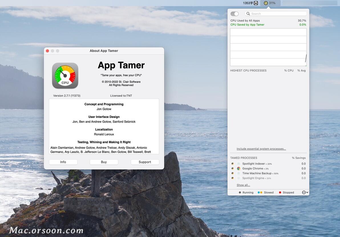mac装机必备的电池管理工具：App Tamer Mac版 - 哔哩哔哩