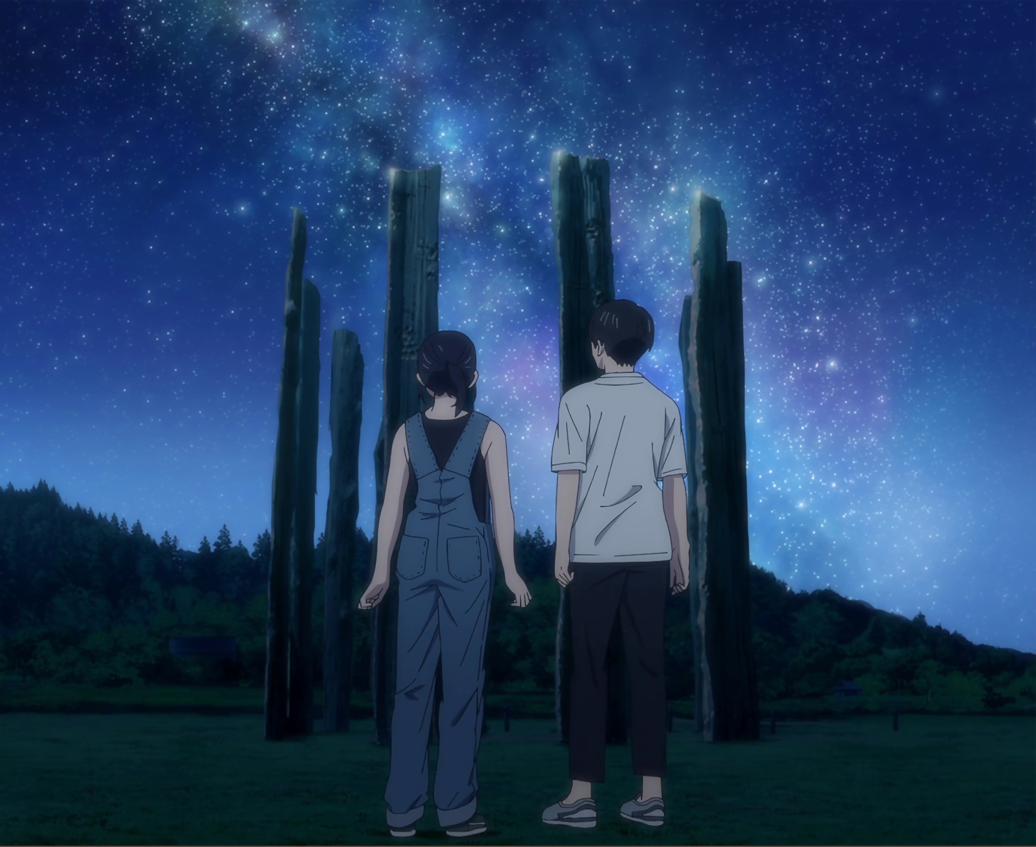 【放学后失眠的你】e13:能登星 御夫座α 4k原画级壁纸分镜 哔哩哔哩