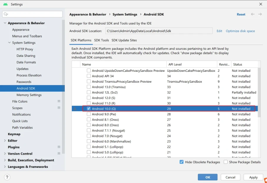 虚幻引擎5.1Android打包及SDK与NDK配置 - 哔哩哔哩