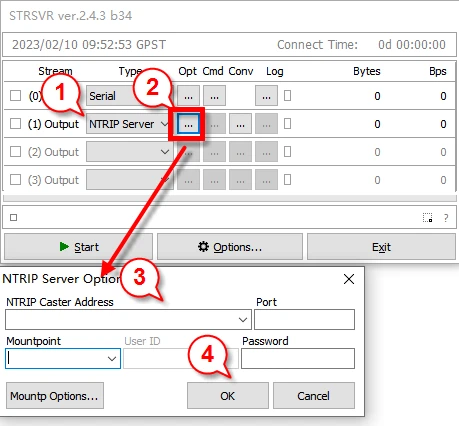 RTK使用--Ntrip Caster - 哔哩哔哩