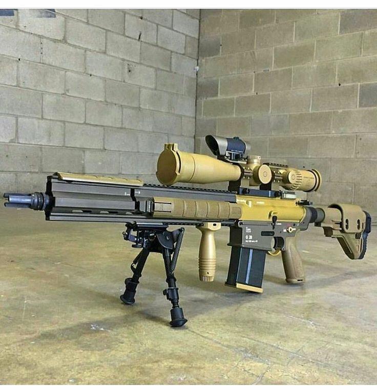 枪械图鉴HK G28狙击步枪 - 哔哩哔哩