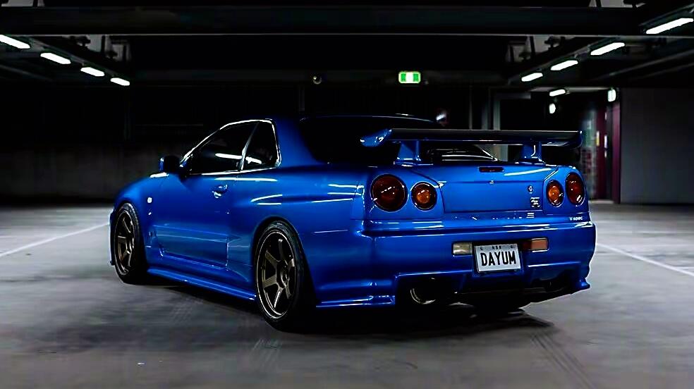 GT-R BNR34（头文字D—神之脚座驾） - 哔哩哔哩