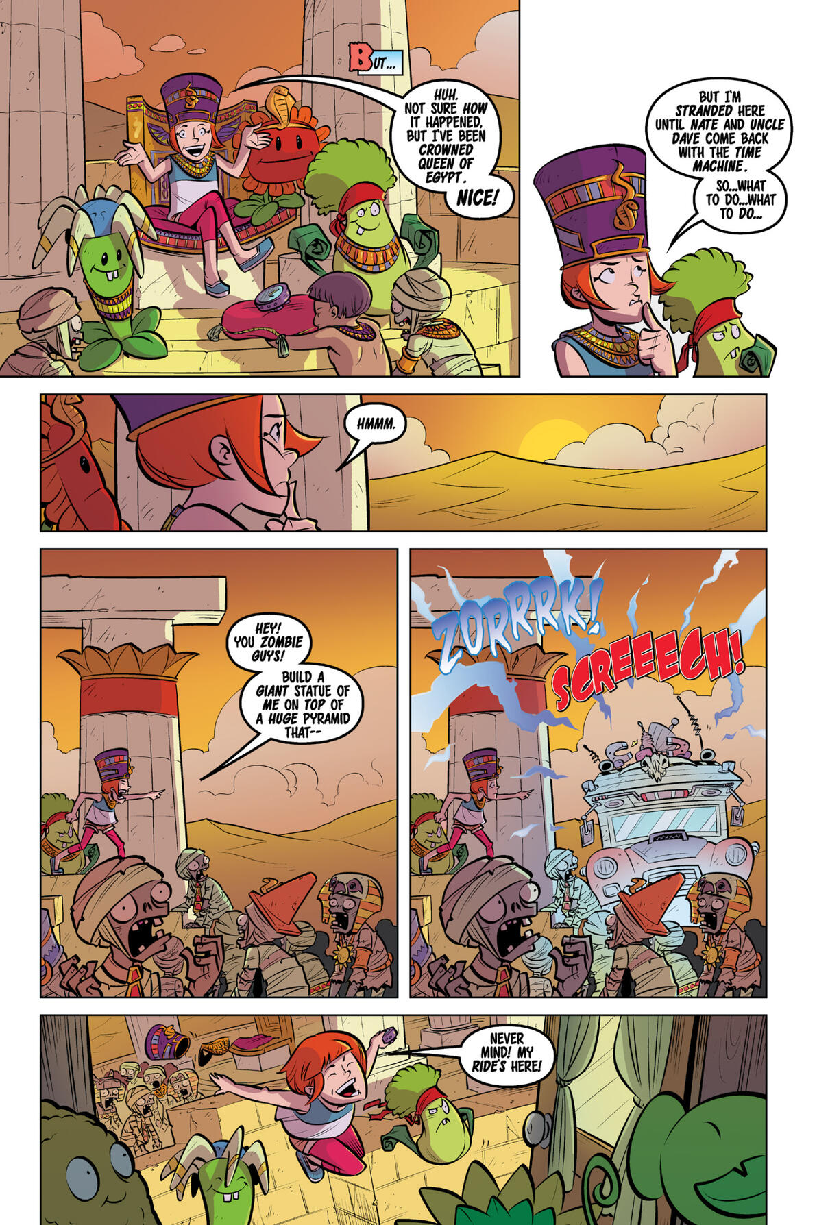 《Plants vs Zombies》（植物大战僵尸）漫画高清彩色电子扫描原版，合订本2 - 哔哩哔哩
