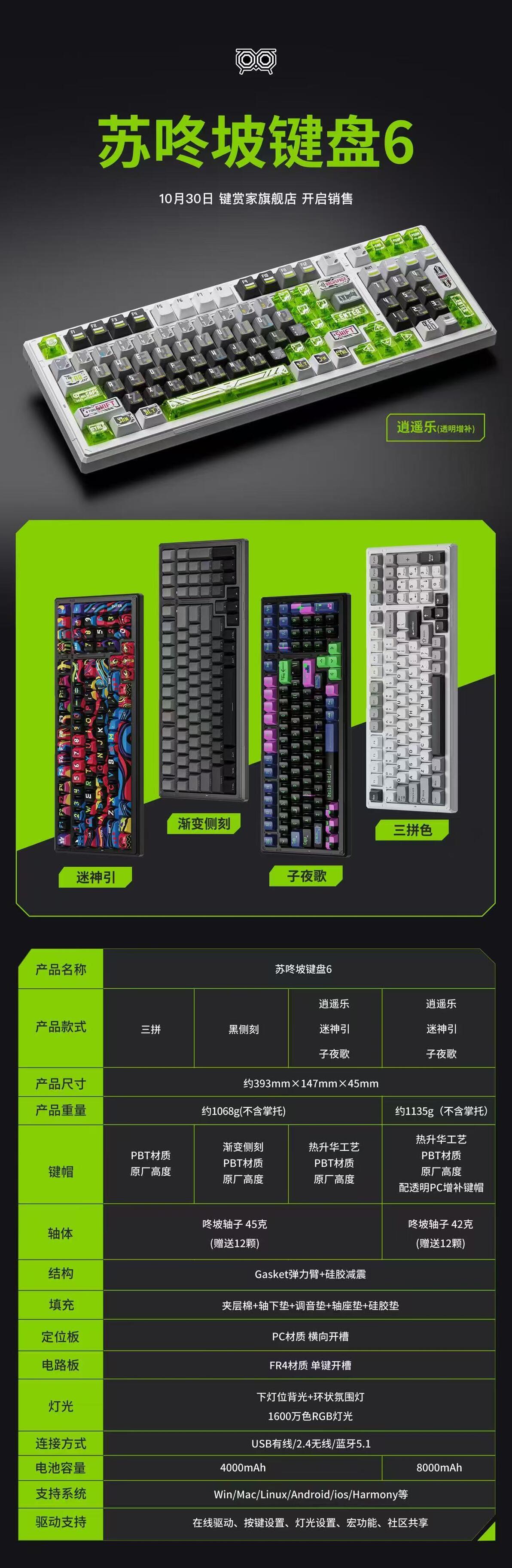 《日·键圈时刻表》IQUNIX Nature 65套件定档发售 MATRIX LAB FAUKWAA MY-2K即将开售 - 哔哩哔哩