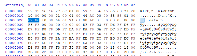 一个比较全面的Wav文件解析 - 哔哩哔哩