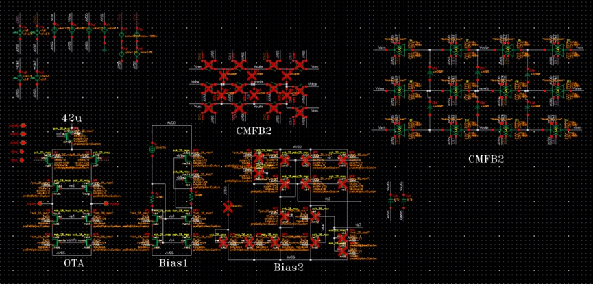 开关电容放大器及SC-CMFB(tsmc28nm工艺) - 哔哩哔哩