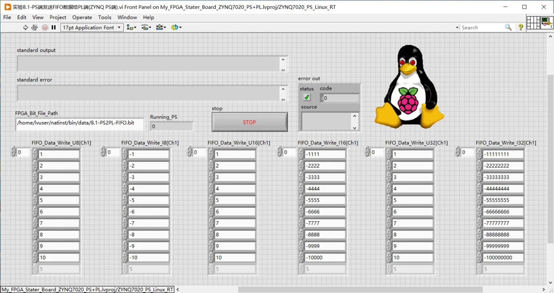 第6章>>实验8：PS(ARM)端与PL端FPGA通过FIFO队列进行交互《LabVIEW FPGA ZYNQ宝典》 - 哔哩哔哩