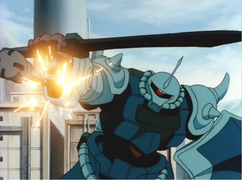 【高达08MS小队】虎王现世----MS-07B-3 特装型老虎 - 哔哩哔哩