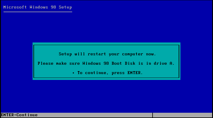 windows 98中、日、英文版iso镜像下载及安装教程 - 哔哩哔哩