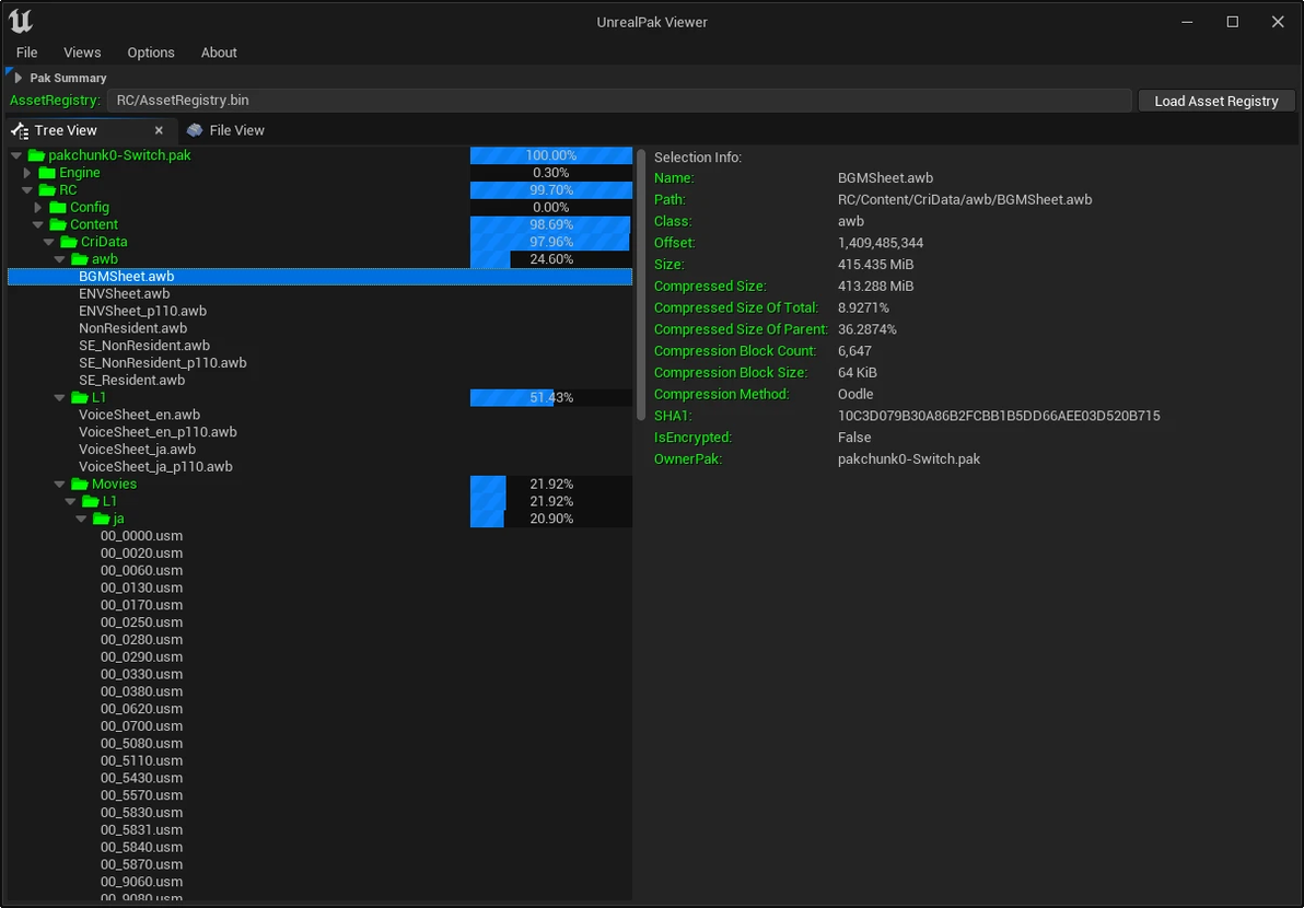 Switch游戏《超侦探事件簿 雾雨谜宫》UE4解包笔记 - 哔哩哔哩