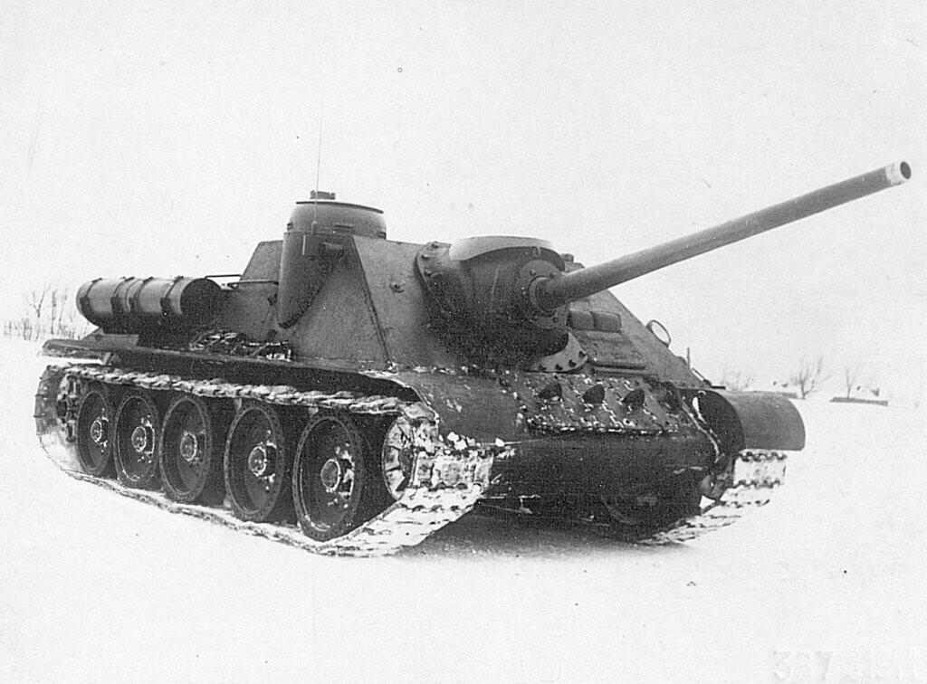 SU-85的设计变迁及测试 - 哔哩哔哩