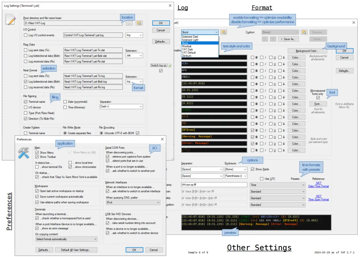 这个应该是终端里面配置项最多的软件，密密麻麻无比多，YAT-Yet Another Terminal - 哔哩哔哩