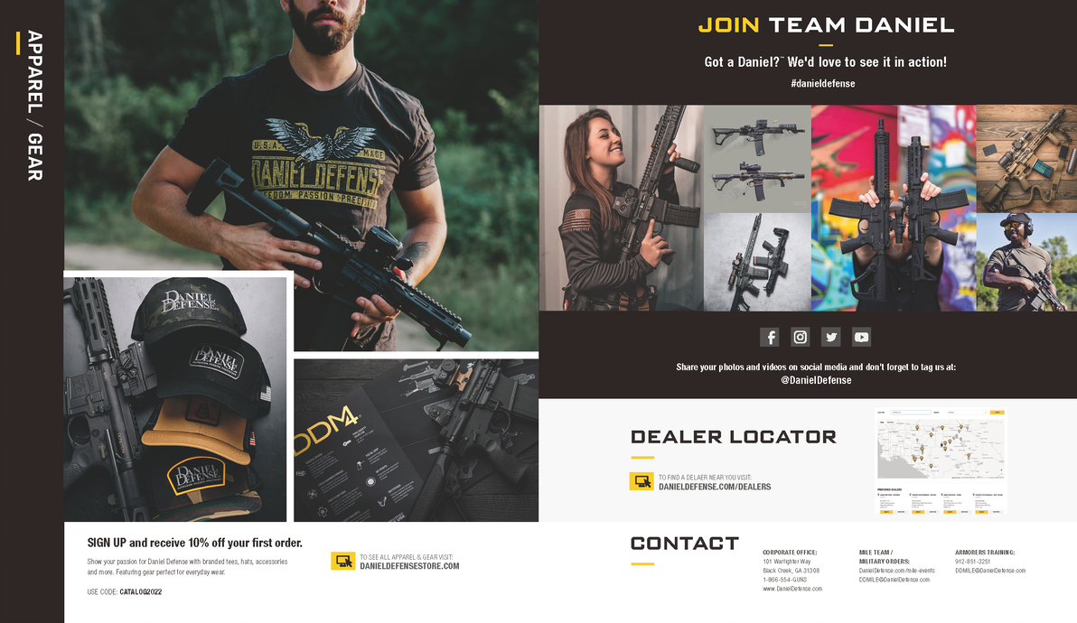 Daniel Defense (丹尼尔防御) 公司2022年度产品册 - 哔哩哔哩