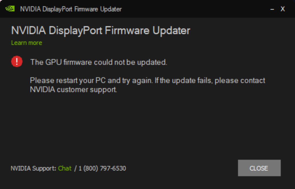 英伟达显卡固件更新工具安装失败解决方案 - 哔哩哔哩