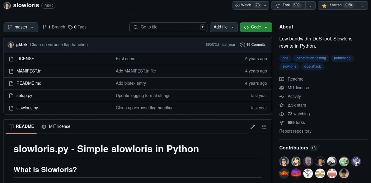 Slowloris 使用教程！黑客必备DDoS工具！Kali linux必学入门教程 - 哔哩哔哩