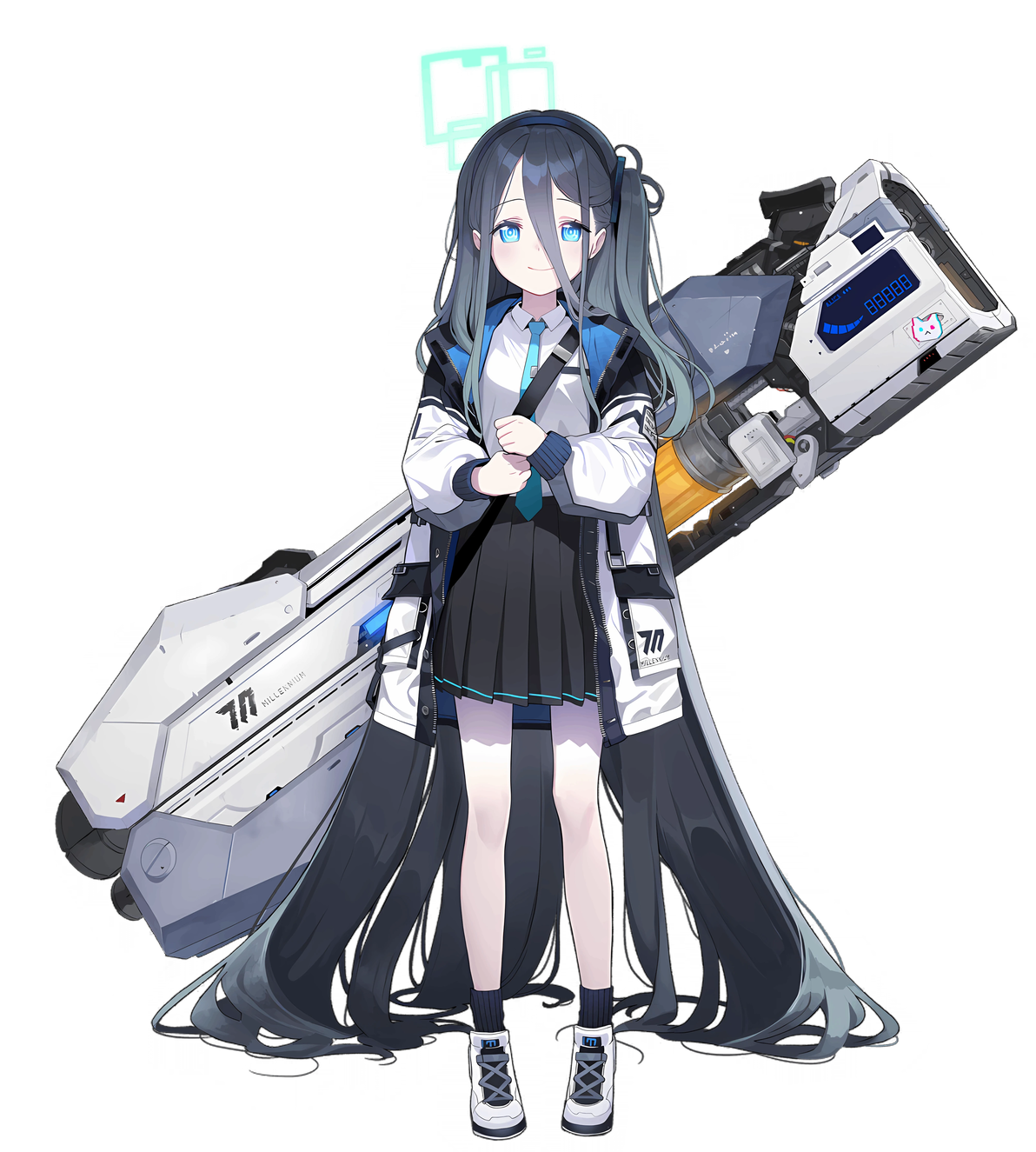 碧蓝档案爱丽丝的立绘与各个表情 - 哔哩哔哩