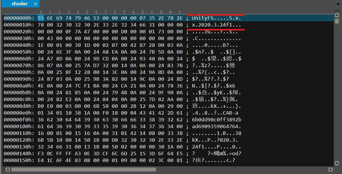 【实验笔记】Unity游戏Shader提取（上） - 哔哩哔哩