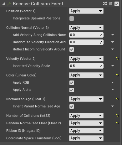 UE Niagara Collision Event模块 - 哔哩哔哩