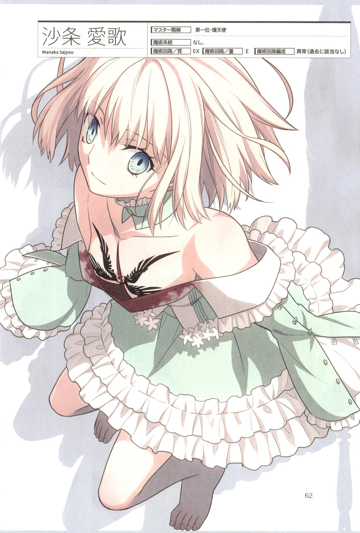 Fate/Prototype设定集Fate Prototype Animation Material - 哔哩哔哩