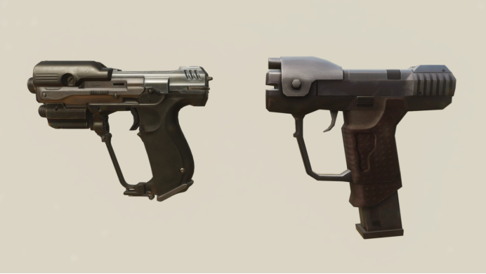 【HALO光环设定】手中巨炮----M6系列手枪 - 哔哩哔哩