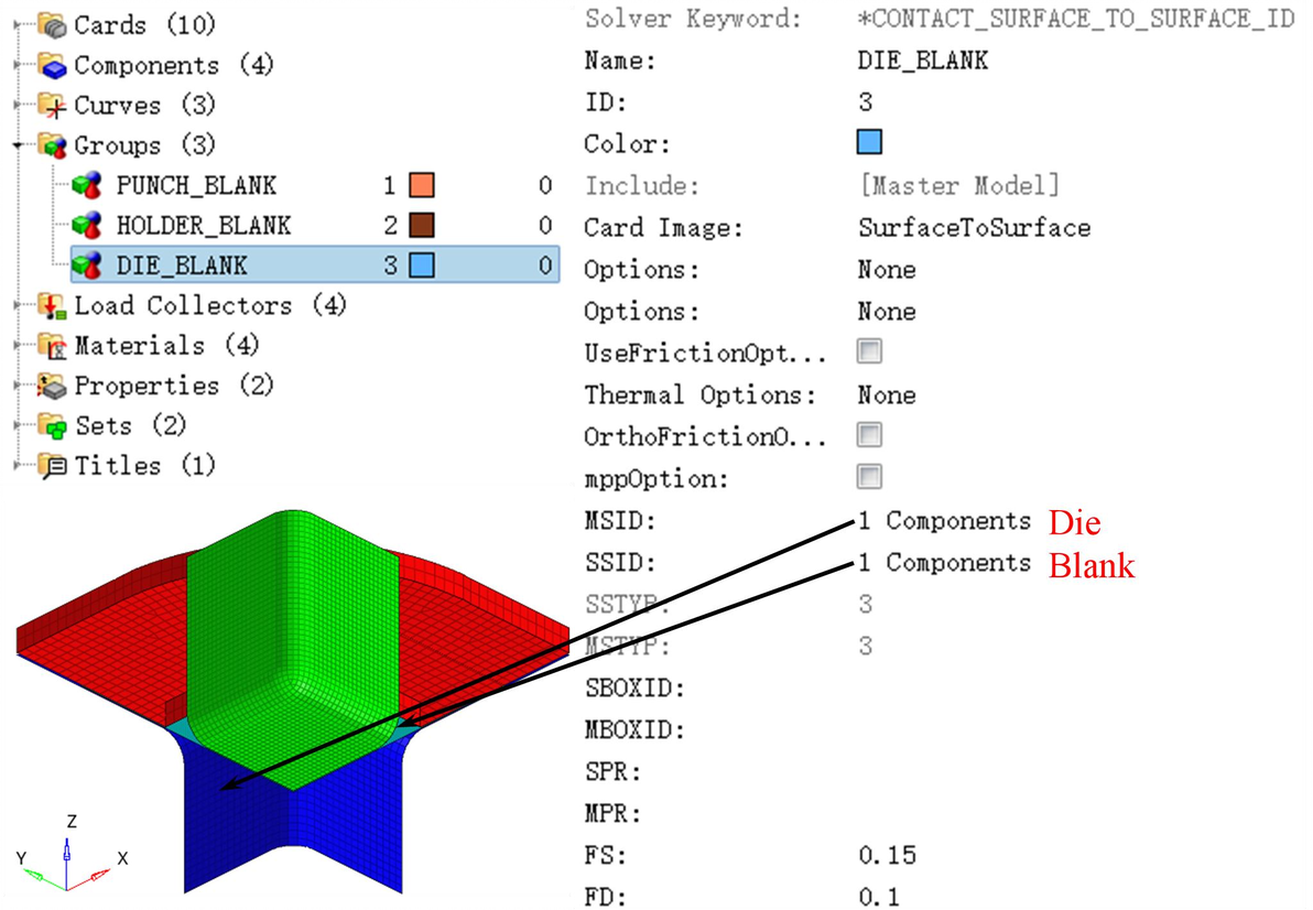 Ls-dyna冲压回弹仿真 - 哔哩哔哩