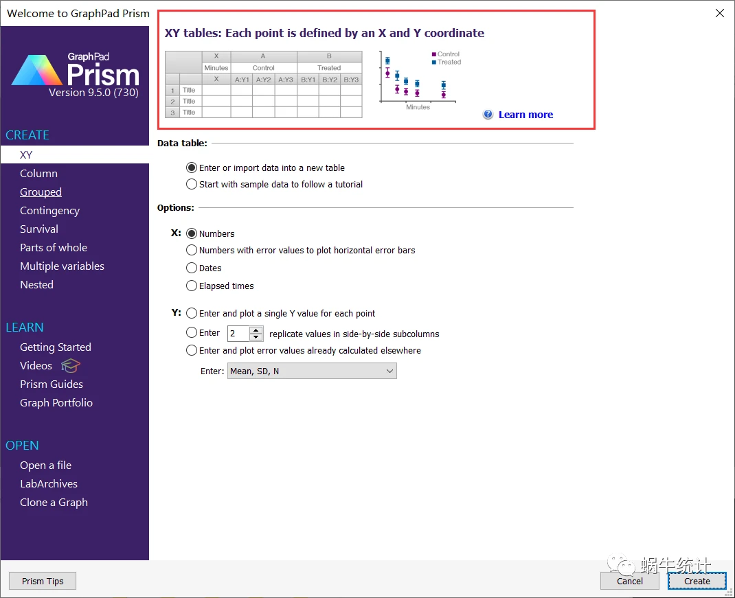 1. Graphpad Prism欢迎界面介绍 - 哔哩哔哩