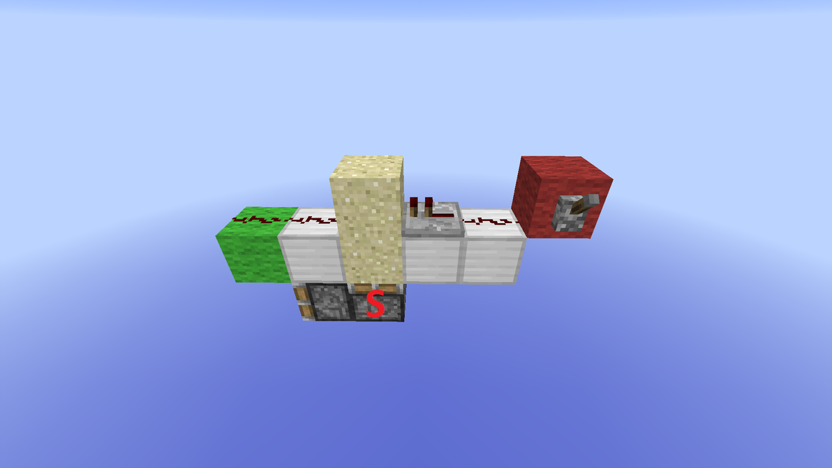 【Minecraft】【元件库】0t脉冲发生器（1） - 哔哩哔哩