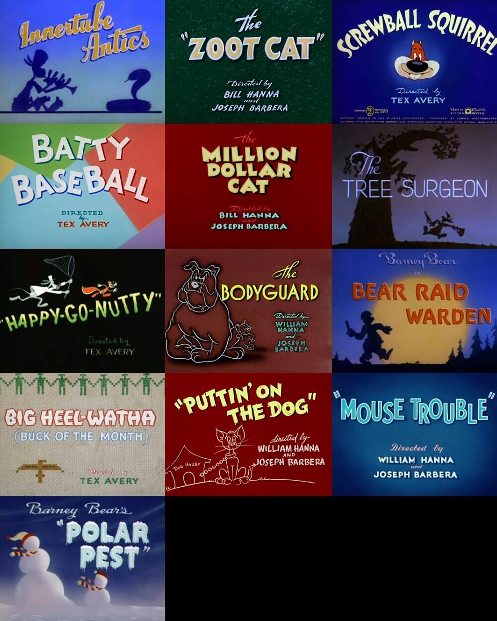 米高梅动画列表（1934-1958） - 哔哩哔哩