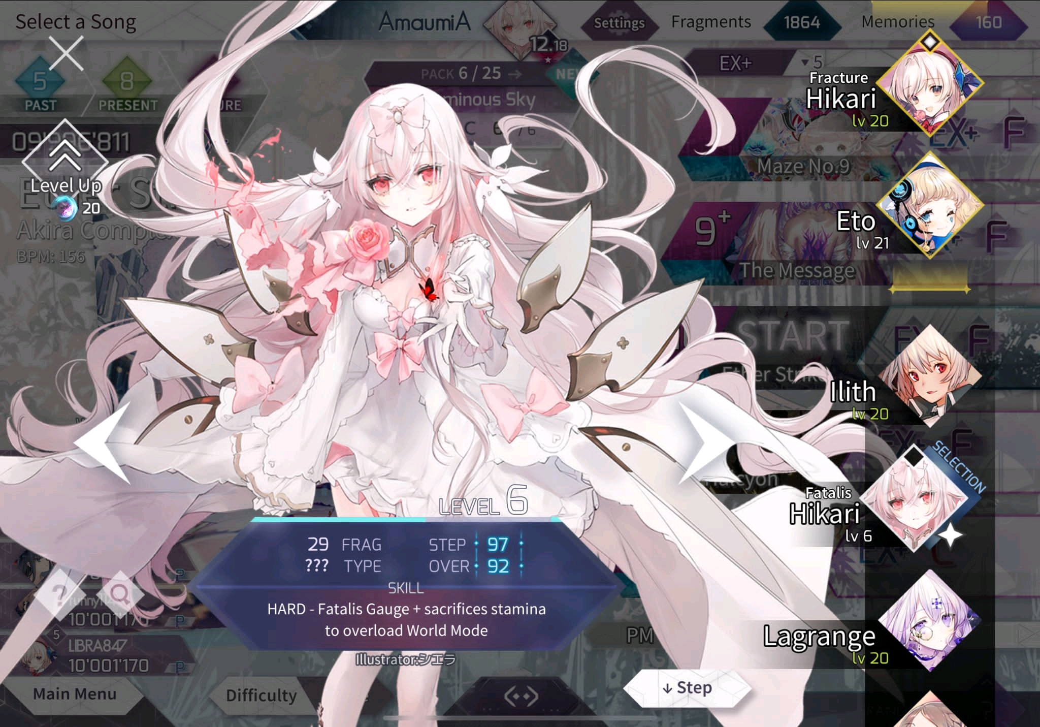 arcaea/关于宿命光的技能推测 - 哔哩哔哩