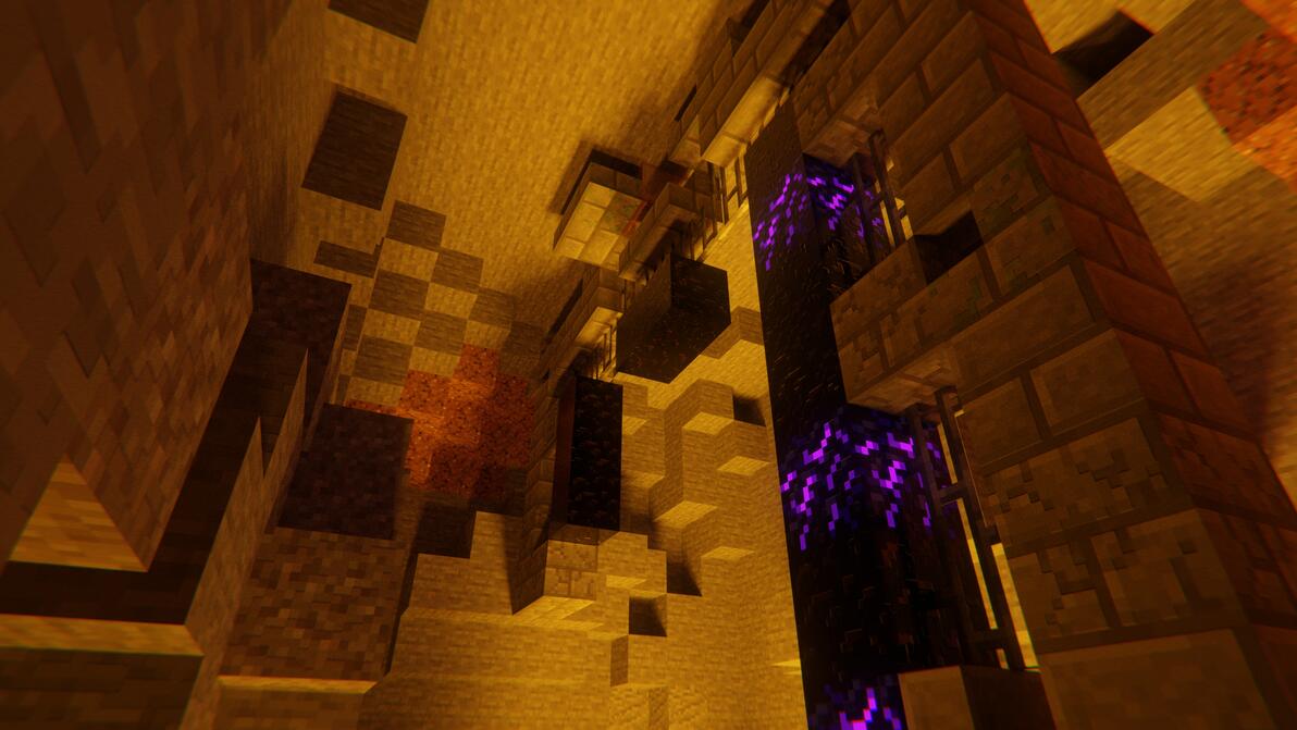 我的世界《SEUS PTGI HRR Test 2.1+PBR材质》与Blender《PBR》展示。4K - 哔哩哔哩