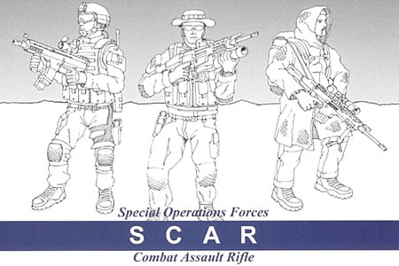 轻武器系列-FN SCAR世人都知道的突击步枪 - 哔哩哔哩