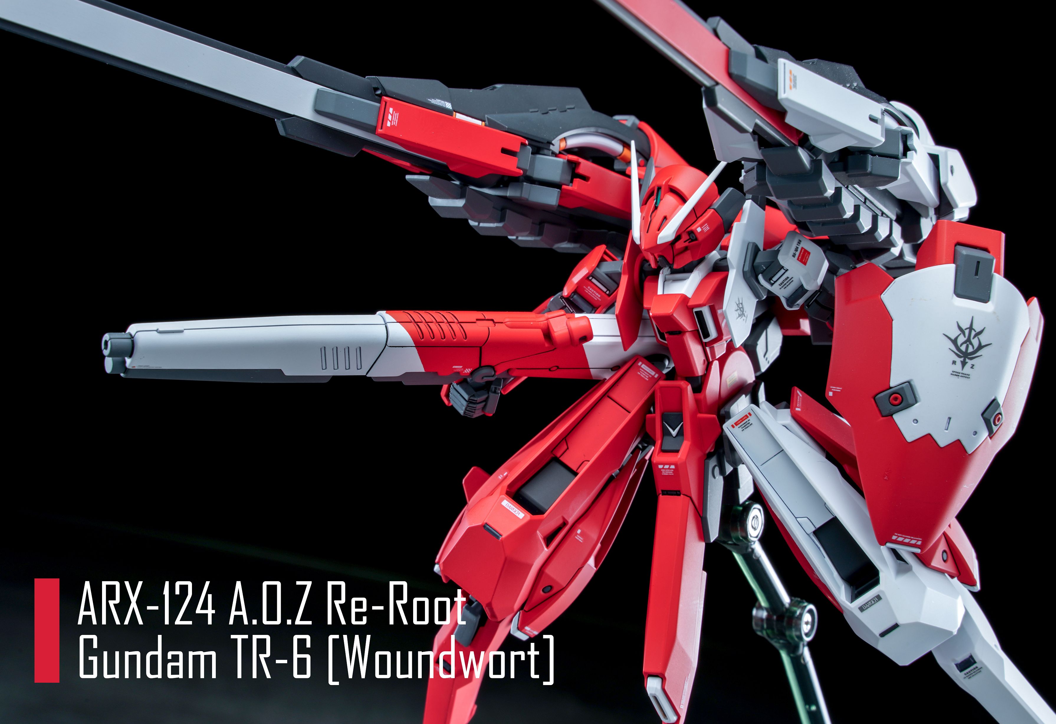 吧友展示：ARX-124 TR6 Woundwort RAH（红兔子） - 哔哩哔哩