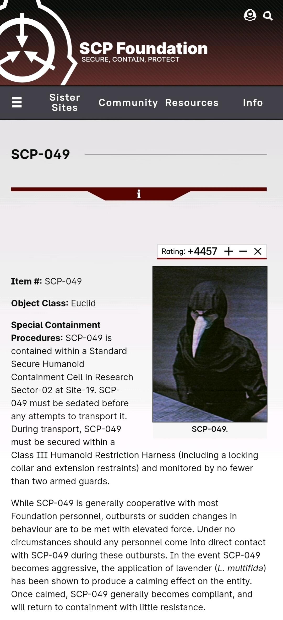 SCP-049 - 哔哩哔哩