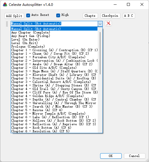 蔚蓝速通计时器配置教程 (Live Split) - 哔哩哔哩